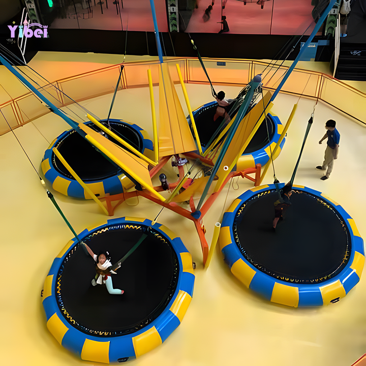 Four-Person Indoor/Outdoor Inflatable Jumper for Kids and Adults Four ...