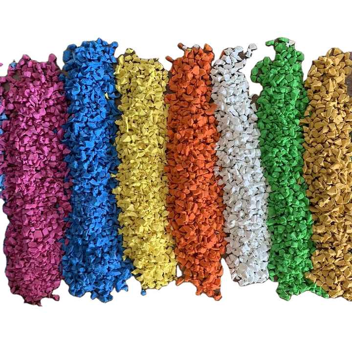 Various Color Cheap Recycled Epdm Rubber Granules for Artificial Grass ...