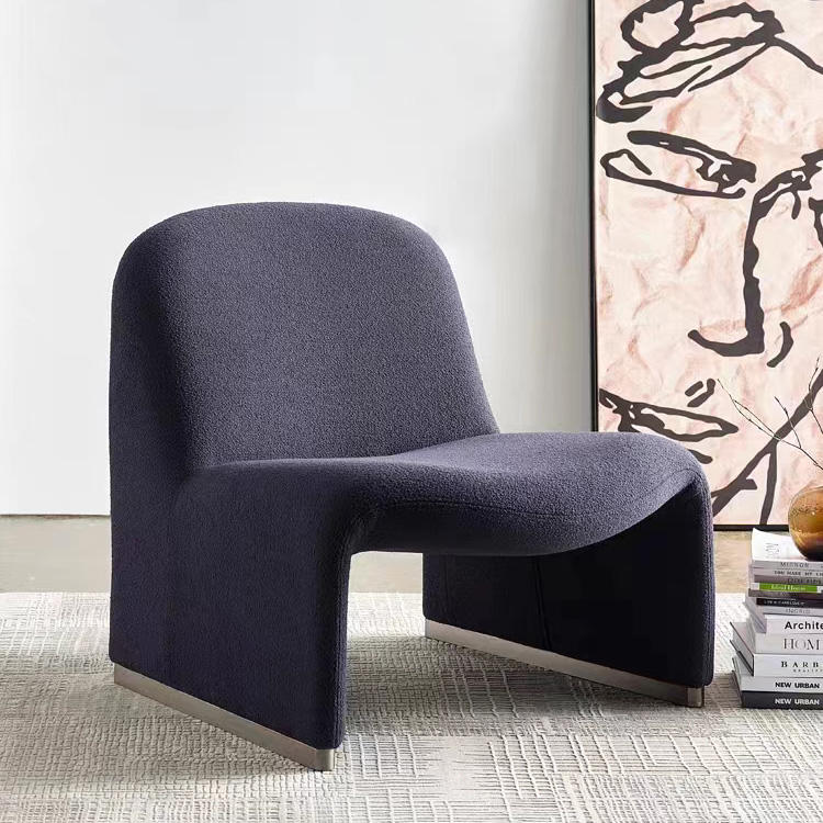 Modern Simple Single Sofa Chair Italian Creative Leisure Chair Living ...