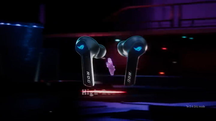 The new rog TWS True Wireless Gaming headset virtual 7.1 channel IPX4 ...