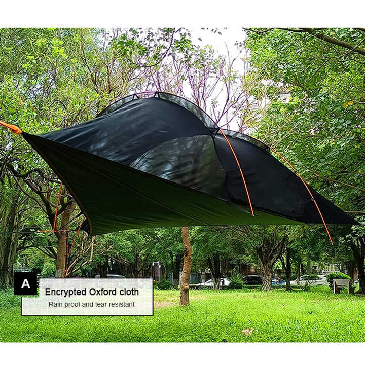 Hanging Tree House Hammock Tents Outdoor Family Netted Pop up Camping ...
