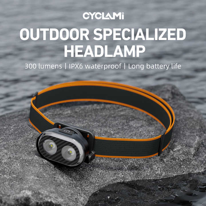 CYCLAMI Bicycle Light High Brightness 300 Lumen Outdoor Sport Hiking ...