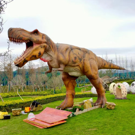 Realistic T-rex Animatronic Dinosaur Model for Dinosaur Animatronic Models Theme Park Jurassic ...