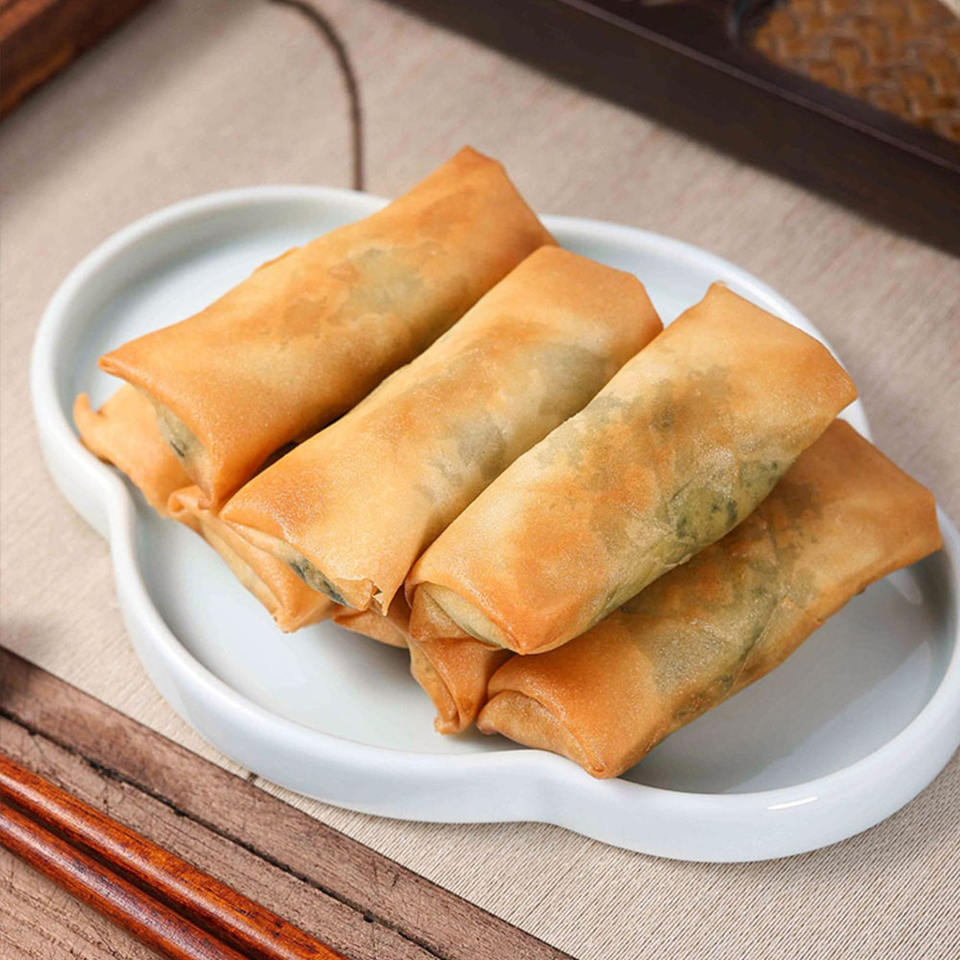 Zhaozhen IQF Chinese Halal Frozen Spring Rolls Sour & Spicy with Salty ...
