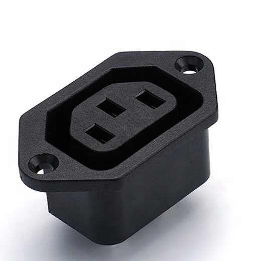 IEC C13 Panel Mount IEC Connector Socket 10A, 250V| Alibaba.com