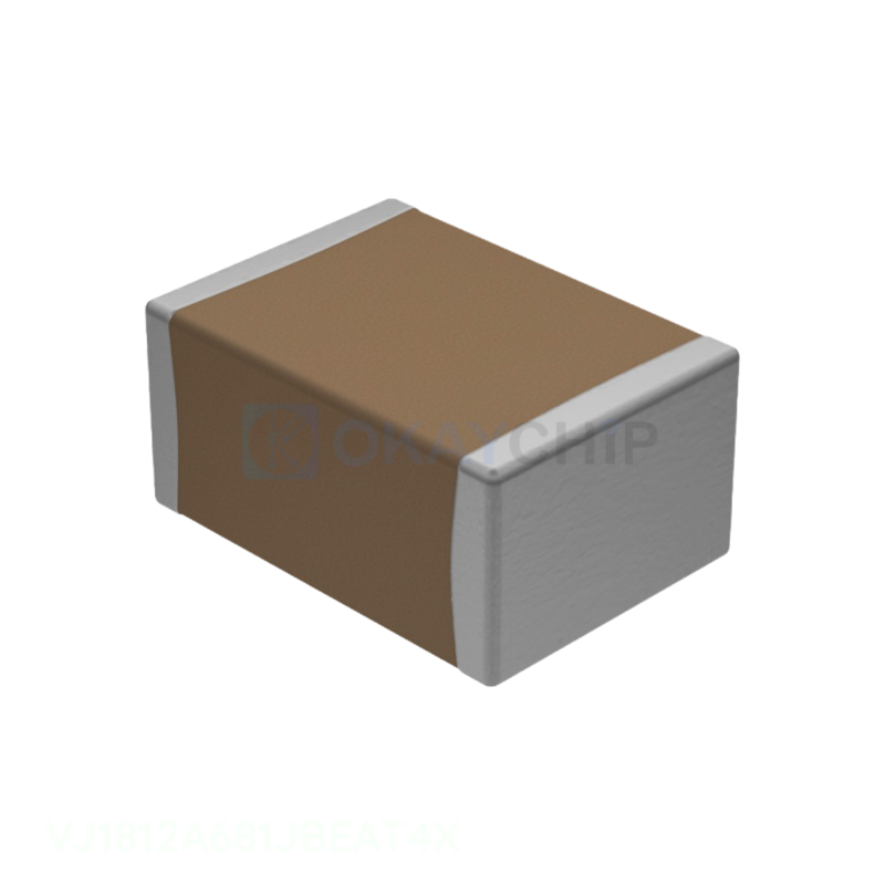 Original 680 pF Surface Mount MLCC 1812 (4532 Metric) CAP CER 680PF ...