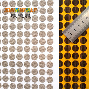 Screw Cover Stickers for Furniture - PVC Adhesive Caps 21mm