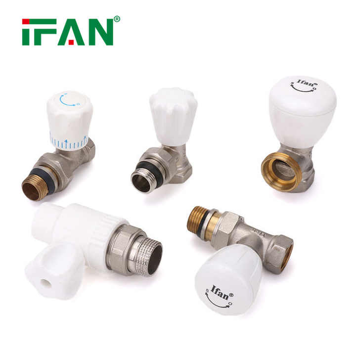 IFAN Manual Switching Radiator Angle Valve Radiator Thermostatic Valves ...
