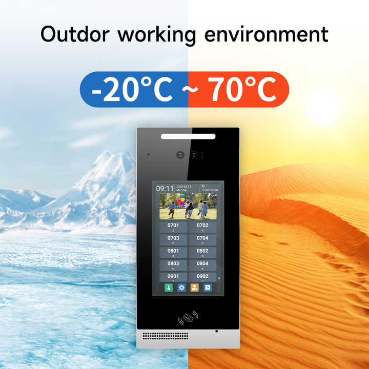 Video Door Phone Intercom - Secure Multi-Apartment System