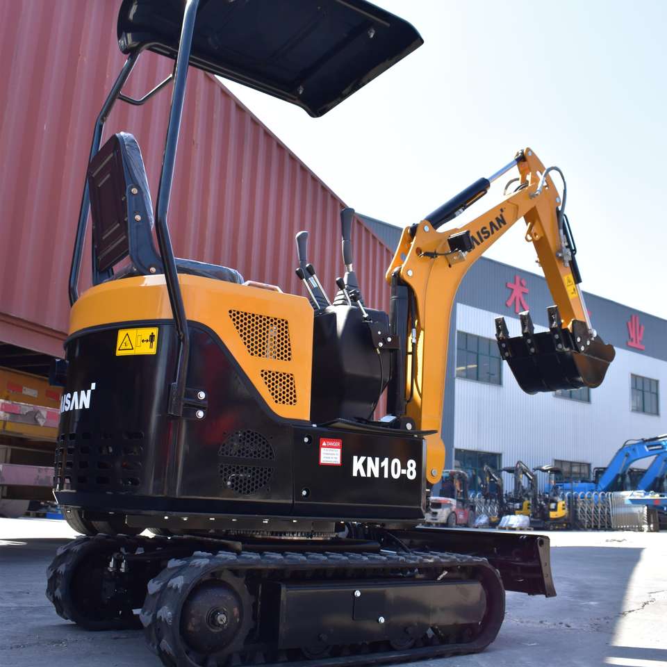 1-Ton Micro Mini Crawler Excavator Farm & Multi-Functional Digger with ...