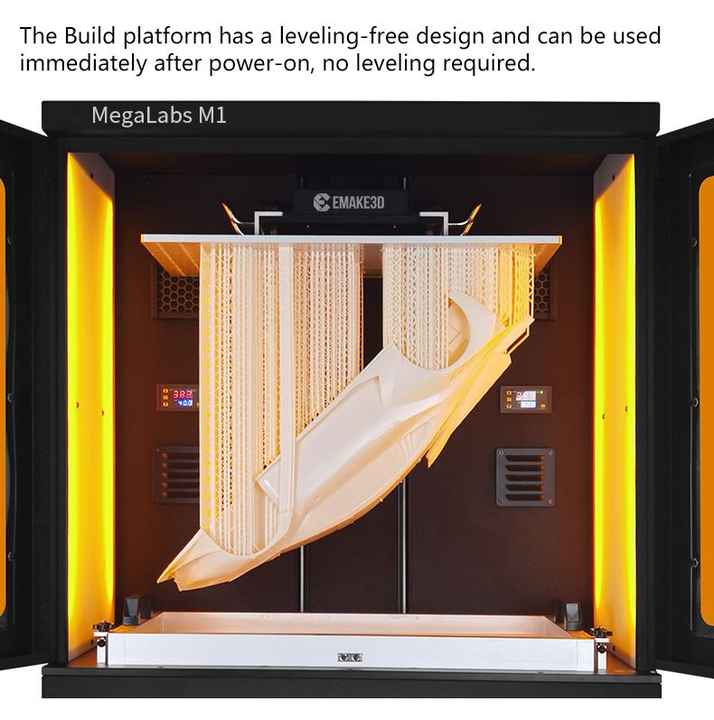 Emake 3D Megalabs M1 DLP 3D Printer - High Precision & Large Size