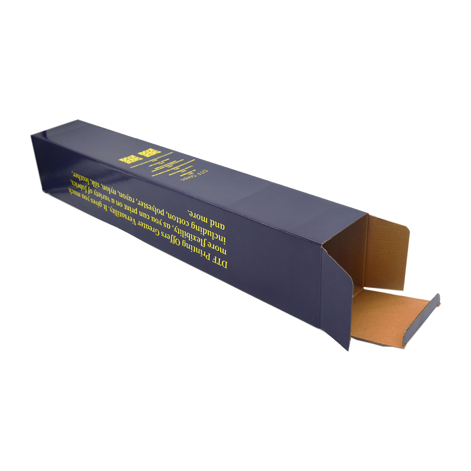 Long Rectangle Boxes - Customizable Kraft Paper Packaging