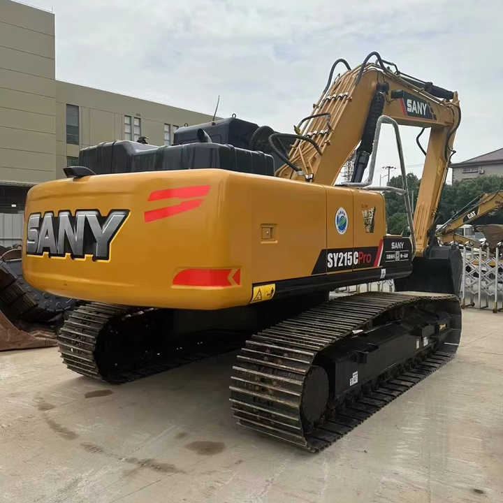 Second-hand Sany SY215C 215C Hydraulic Excavator 21 Ton Crawler ...
