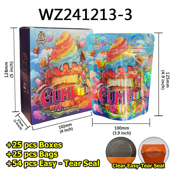 Shop Our Stock of 25 PCS Boxes - Holographic Edible Cali Packs