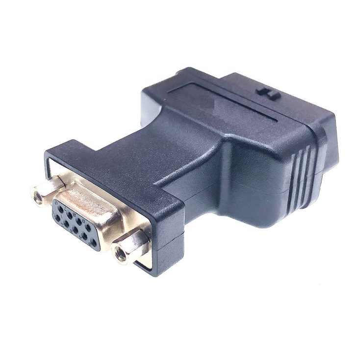 Obd2 Diagnostic Female To D15 Female Adapter Db9 Connector Obd Adapter ...