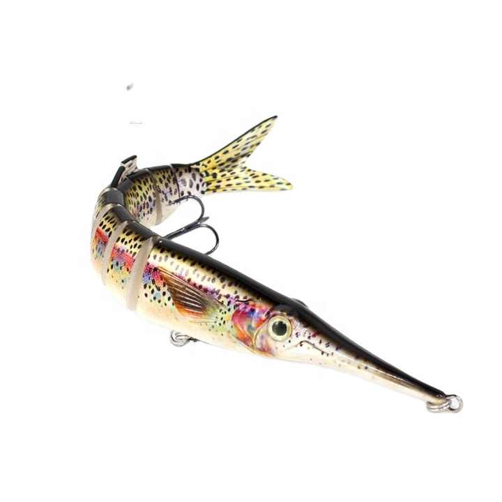 ABS Hard Plastic Multi Jointed Lures 250mm /50g Segmented Tuna ...