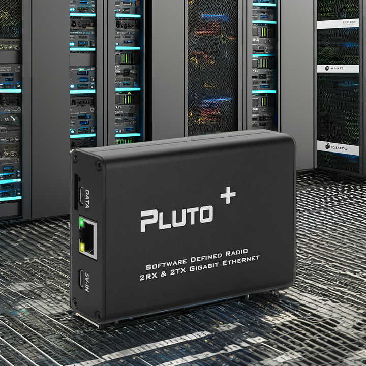 PLUTO+ SDR Radio - 70mhz-6ghz Transceiver with 4 Antennas