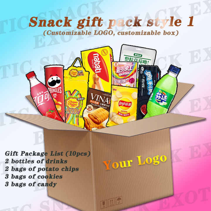 Wholesale Snacks Gifts Package - Exotic Halloween Treats
