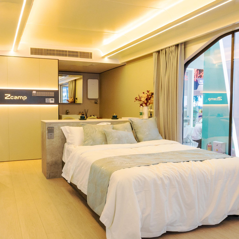 Zcamp P7 Luxury Portable Container House with Panoramic Terrace ...