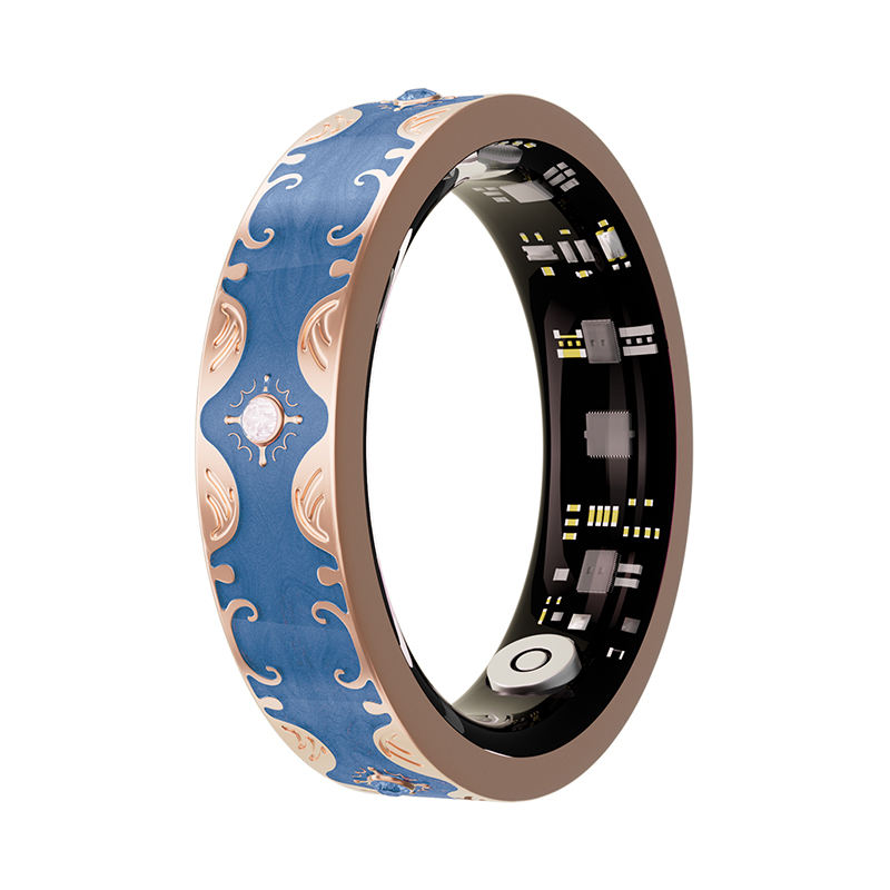 V10 Smart Ring Exclusive Design 2026 with Charging case Heart Rate ...