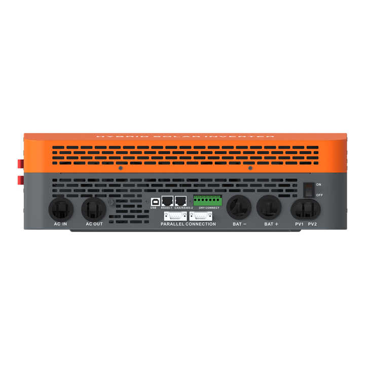 PowMr 10KW 48V Hybrid Solar Inverter - Pure Sine Wave, Supports 1-6 ...