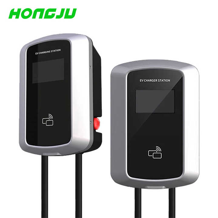 Smart WiFi EV Charger Wallbox 22KW Type 2 APP Control RFID Card for ...