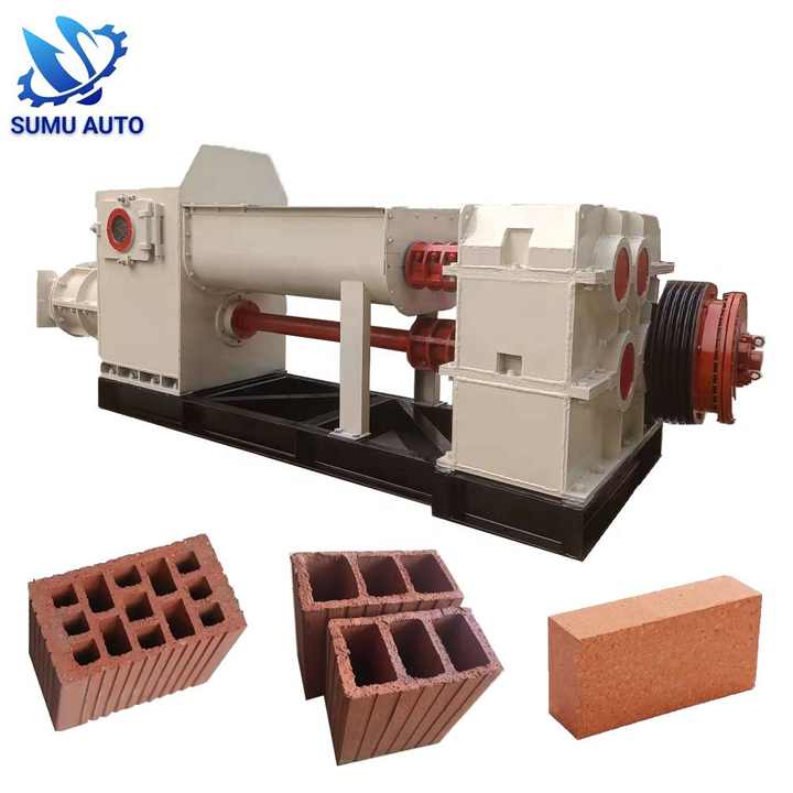 Automatic Clay Brick Extruder - Efficient Brick Making