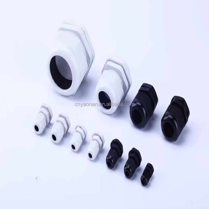 Pulte PG9 Outdoor Waterproof Cable Glands Nylon Cable Gland with IP67 ...