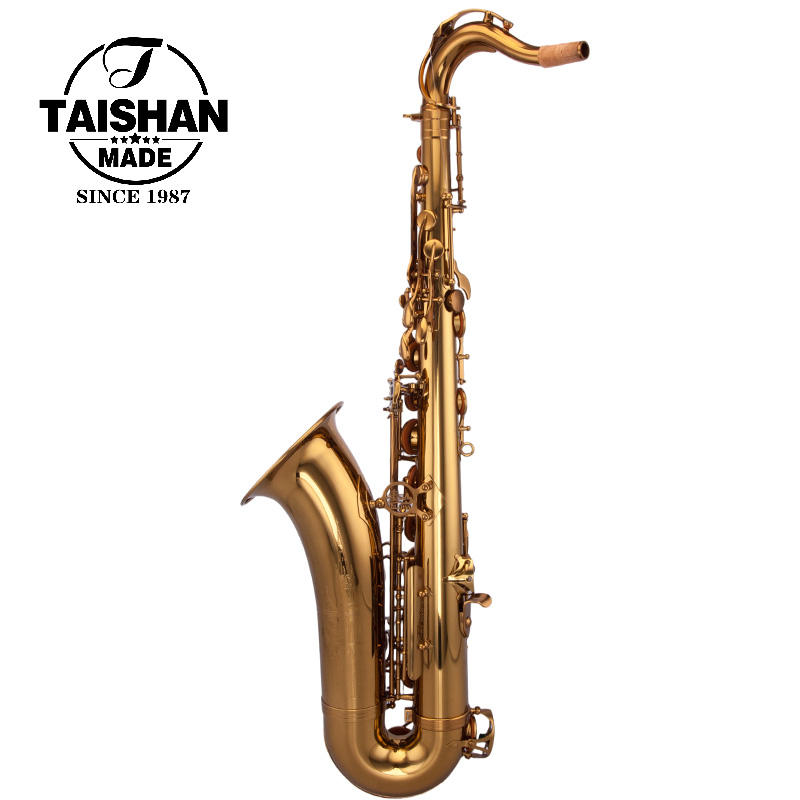 Champagne Gold Tenor Saxophone Bb Tone Taishan TSTS-T6X Professional ...