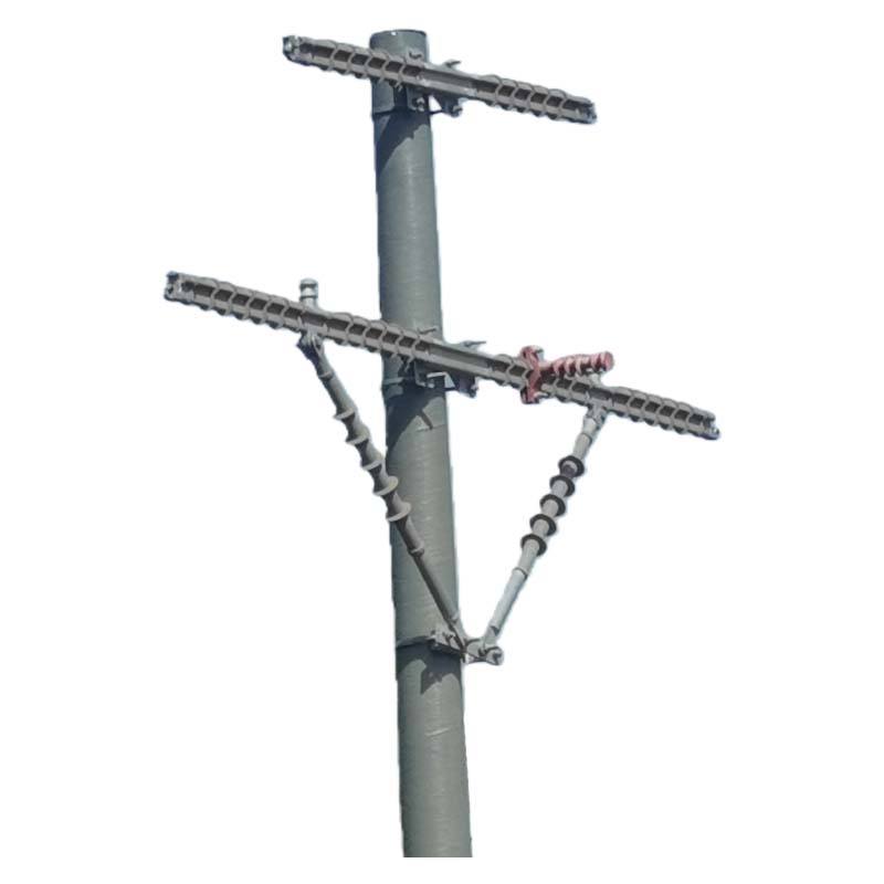 Fiberglass GFRP FRP Power Crossarm for Overhead Power Lines Telecom ...