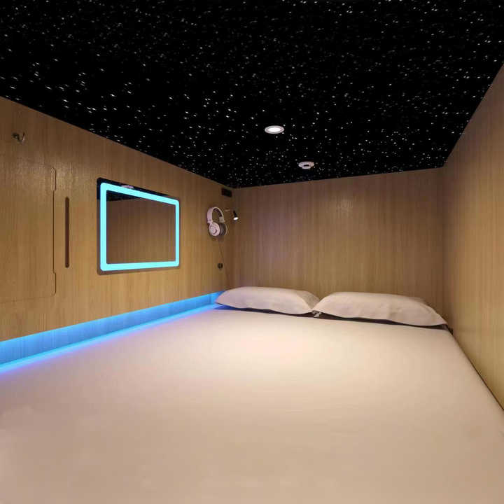 Wood Sleeping Pod Bed Capsule Box Hotel Manufacturer