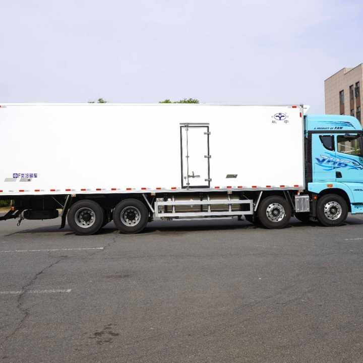 FAW Refrigerator Truck Cool Box Truck With Chiller Van Reefer Container ...