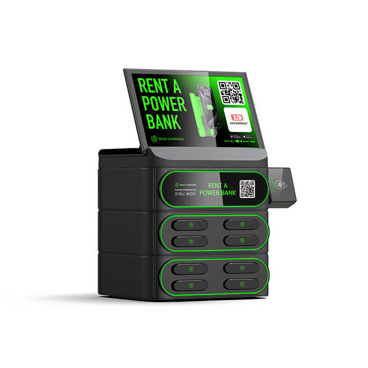 Stacking Vending Machine 8 Slots Sharing Power Bank Rental Station ...