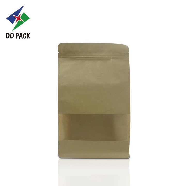 DQ PACKr Kraft Paper Stand up Packaging Doypack with Zipper Food Grade ...