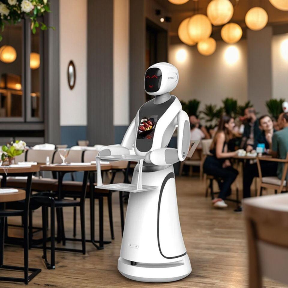 Hospitality Smart Dining Group Meal Robot Service Restaurant Commercial ...