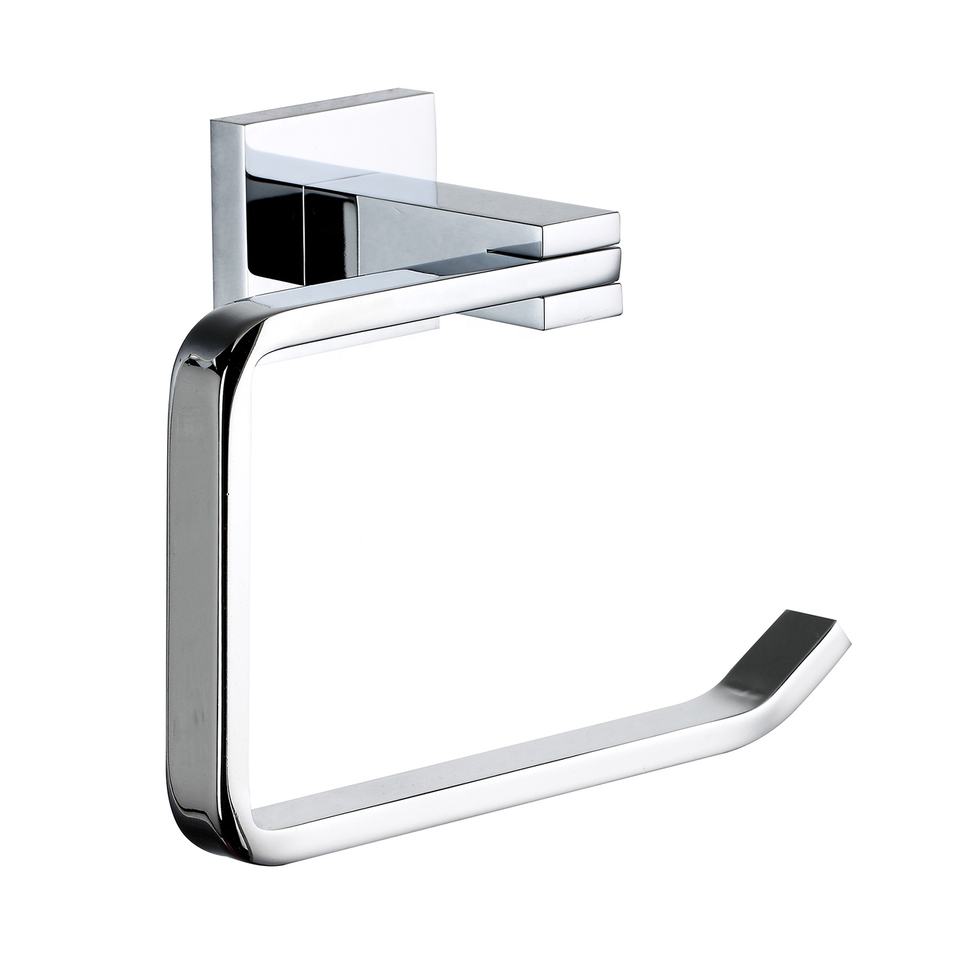 Metalique 50071-CR Toilet Paper Holders with Shelf Bathroom Toilet ...