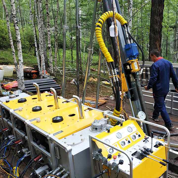 HW-400XL Core Drilling Rig - Efficient Gold Mine Sampling