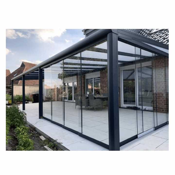 All Weather Sunrooms Glass Houses Terrassendach Aluminum Veranda with ...