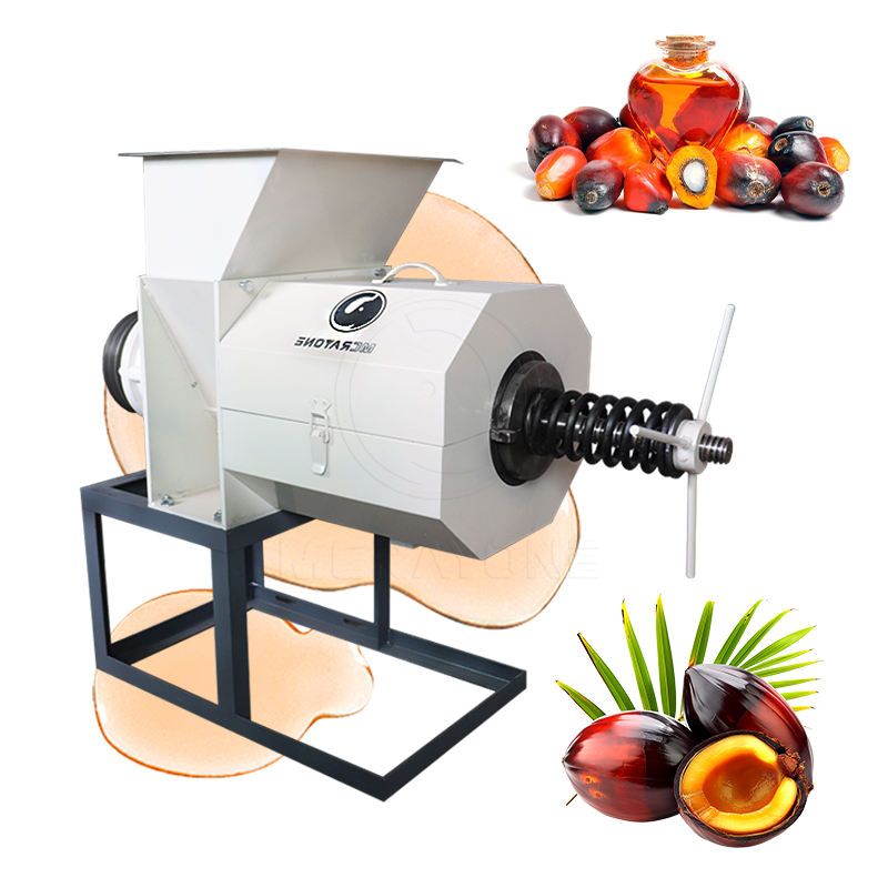 Mini Oil Press 500kgh Capacity Palm Oil Processing Machine Palm Fruit ...