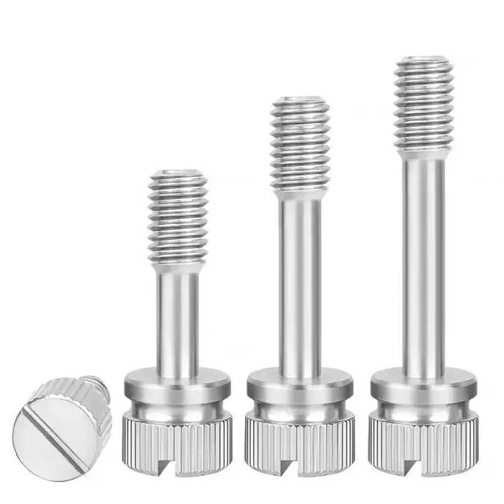 GB839 304 Stainless Steel Custom Knurled Thumb Screws