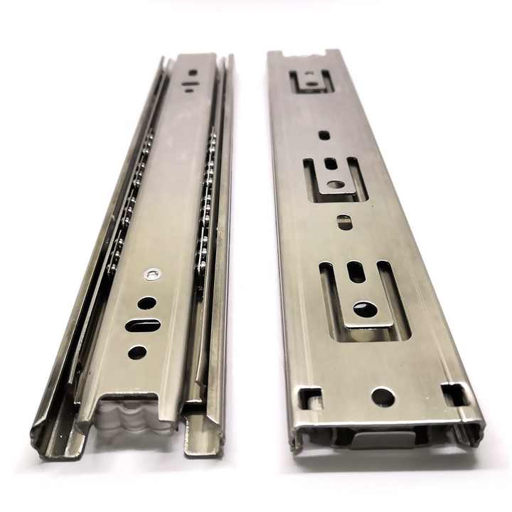 Drawer Slide Rails - Durable Cold Rolled Stainless Steel