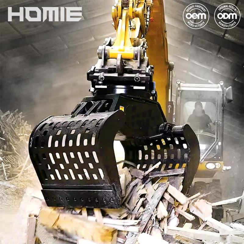 Excavator Demolition Grapples Rotating Sorting Grapple with CW05 CW10 ...