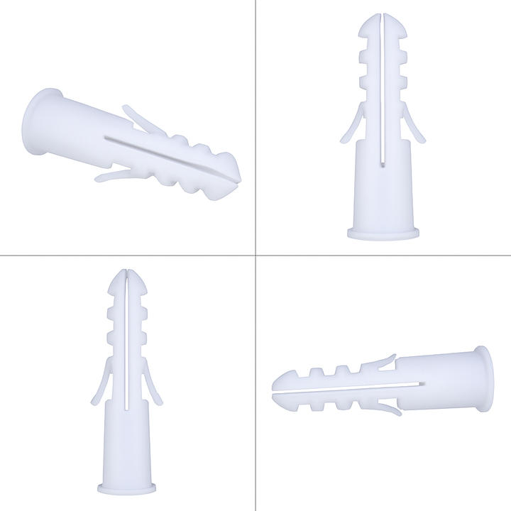 Wall Anchor Plug Plastic Expansion Anchor Plug Wall Anchor 5mm 6mm 7mm ...