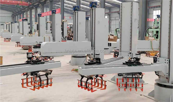 Industrial High Level Palletizer Fully Automatic Robot Palletizer ...