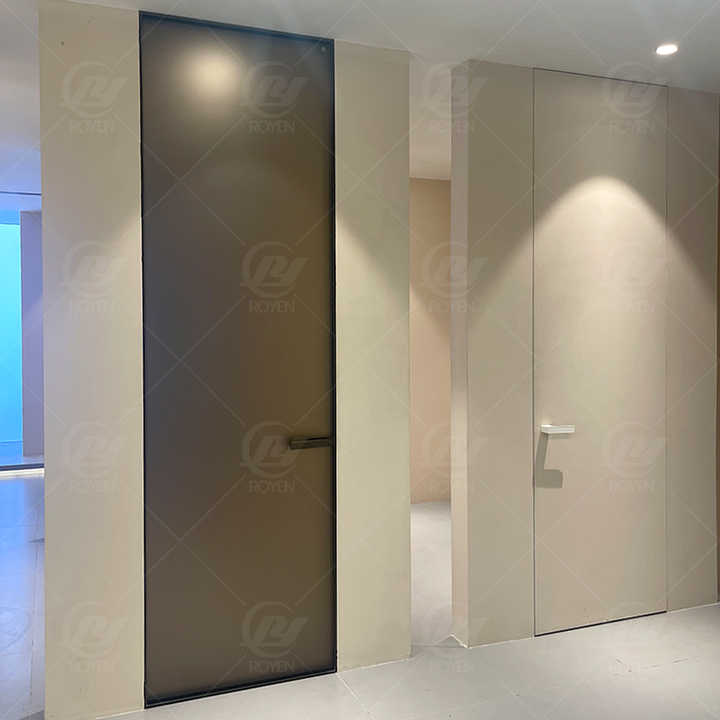 Invisible Door Fashion Latest Design Wooden Hidden Wall Doors Aluminum ...
