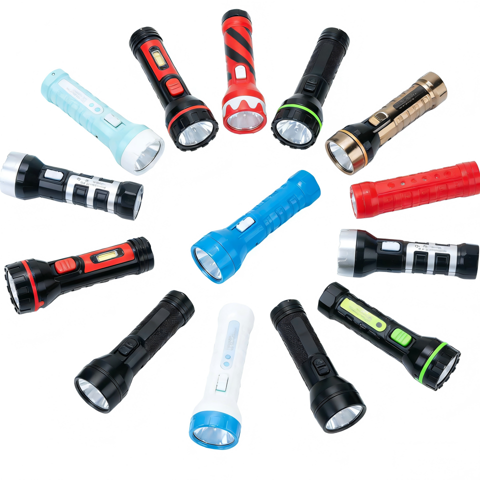 Fire Rescue Emergency Lighting LED Portable Flashlight Strong Light ...