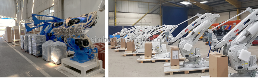 Bagging box robot handling palletizer EOAT robot pneumatic gripper ...