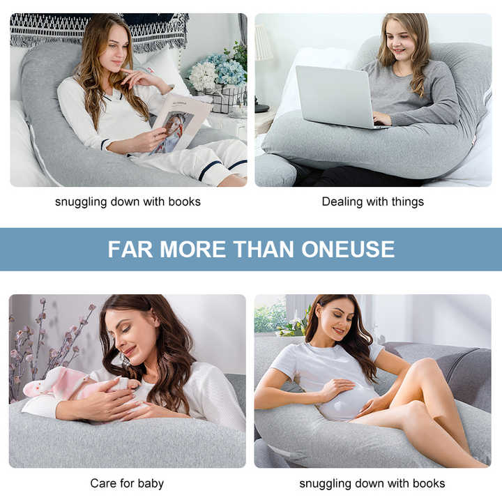 Yatone U Shape Body Pillow - Comfort and Support for Pregnancy