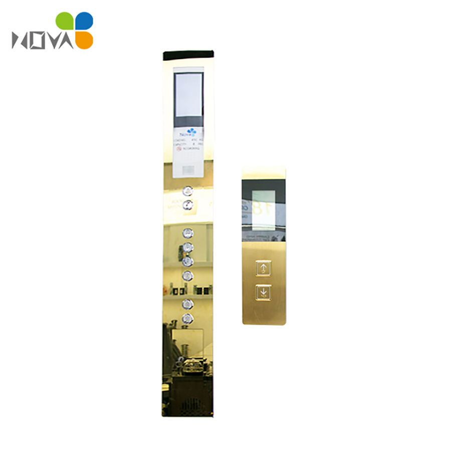 Elevator Parts Elevator COP LOP Panel Stainless Steel for High-Rise ...