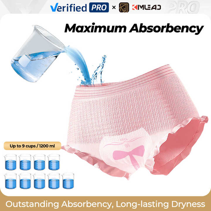 Kimlead girls sanitary napkin ultra thin menstrual pant sanitary pads ...